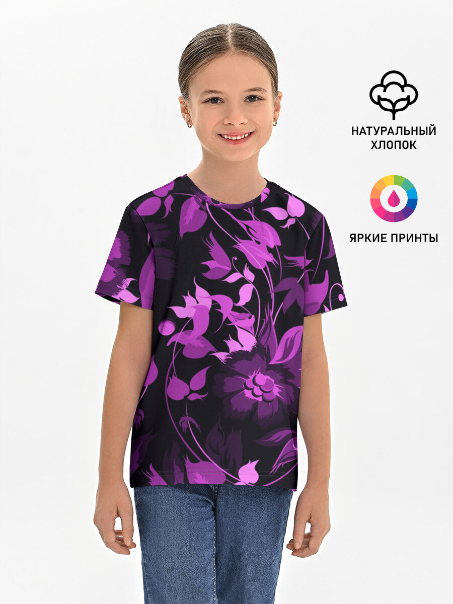 Футболка Lacotton.ru хлопковая детская Флора | Flora