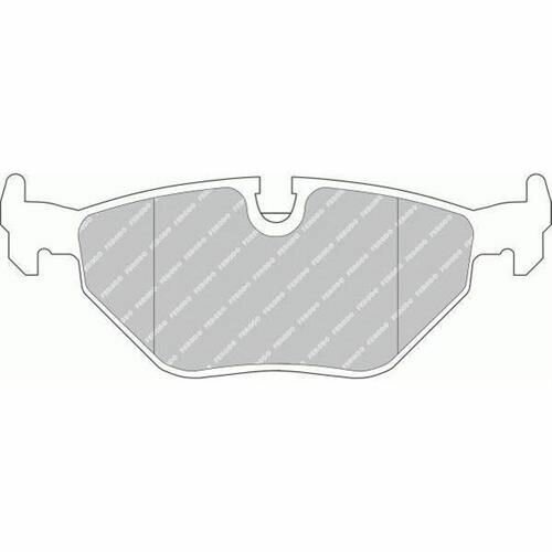 Колодки тормозные FERODO FSL 578