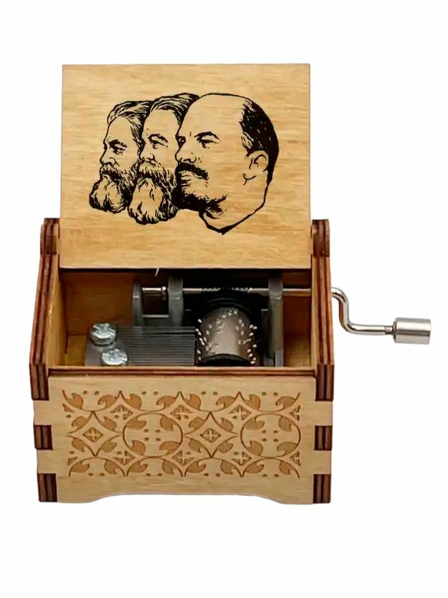 Музыкальная шкатулка Маркс Энгельс Ленин СССР