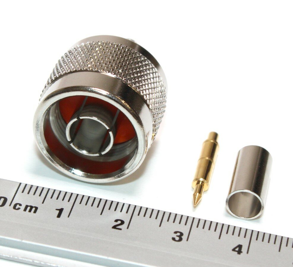 Штекер N обжимной RG-58 (N-C58P) (165-032)