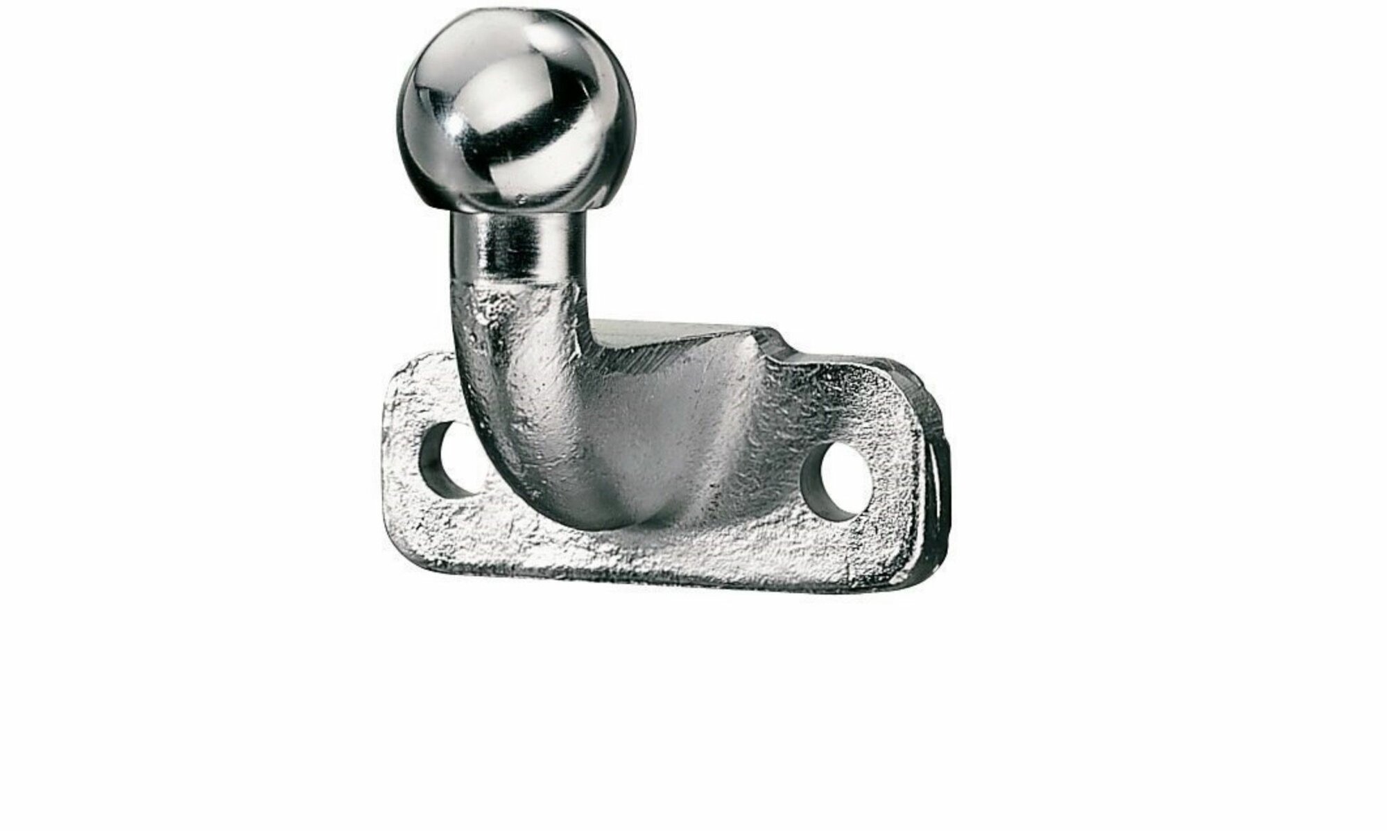 Шар фаркопа F фланцевый (2 отверстия) кованный оцинкованный (7700 LBS / 3492 кг, диаметр шара: 50 мм)