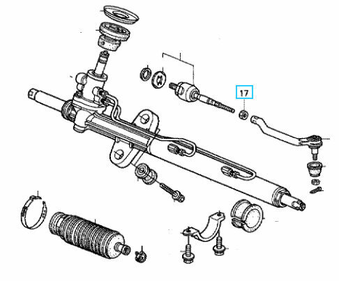 Гайка, шестигр, 14MM (Оригинал)