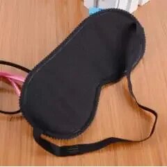 Детская мультяшная маска для сна MIHJUSFDH simple black