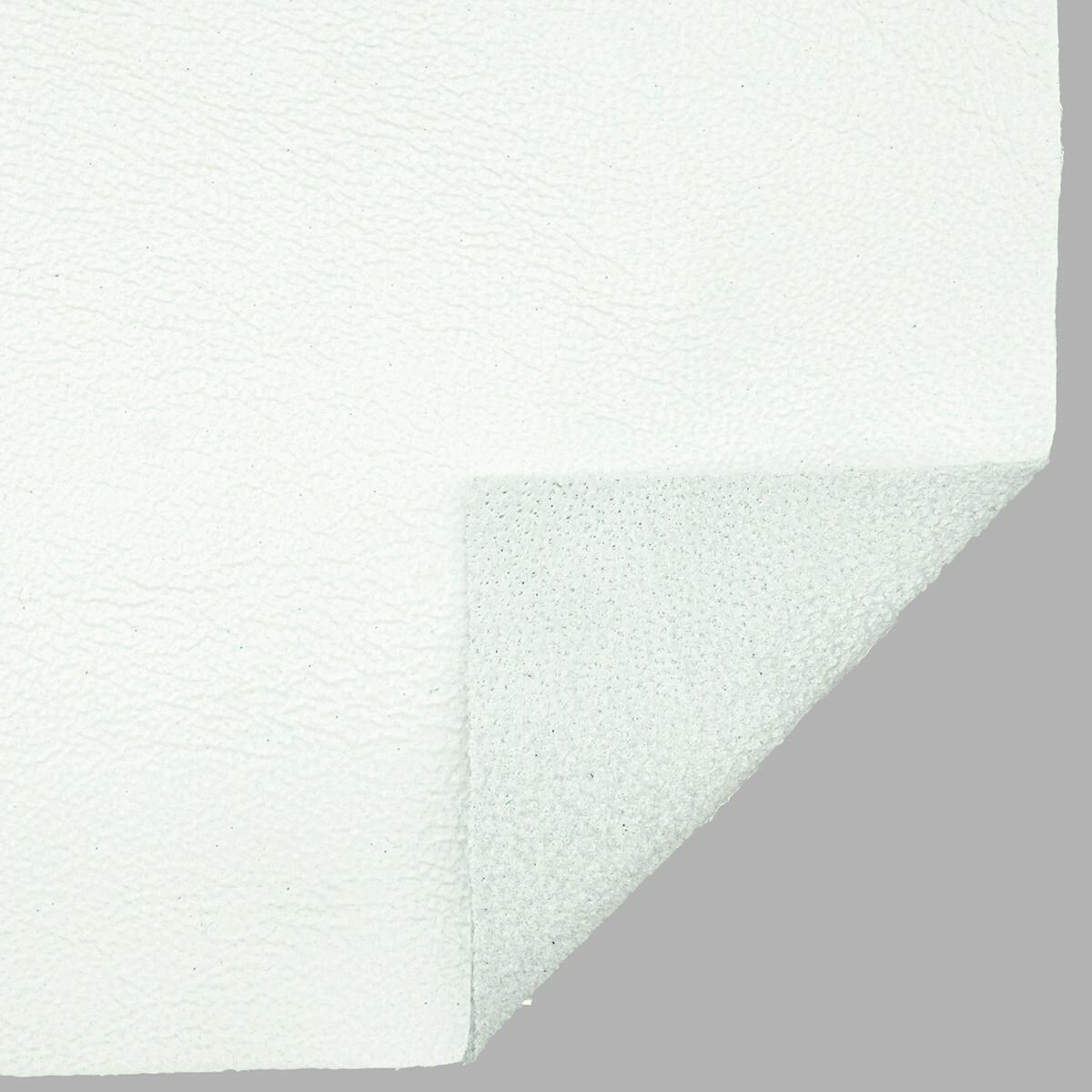 402 Кожа натуральная в листах А6 (10,5*14,8см), 100% кожа (08 белый)