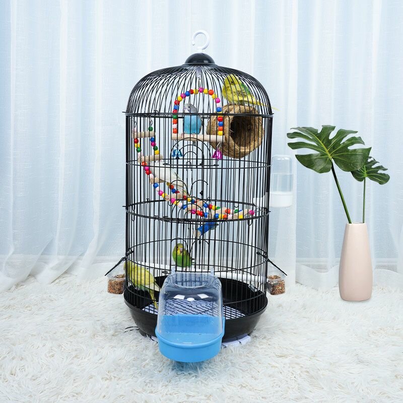 Круглая клетка для птиц, 34*34*65 см