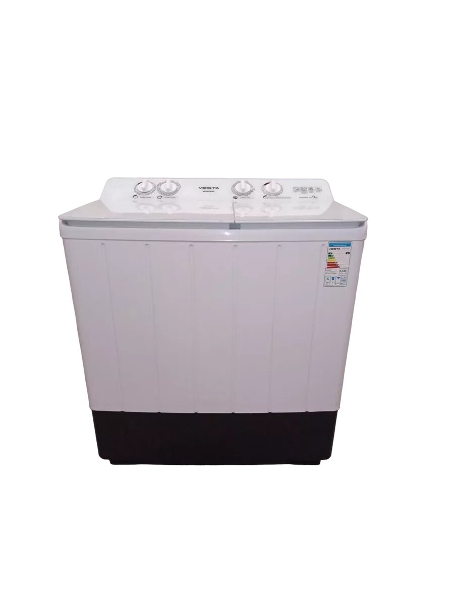 Стиральная машина Vesta WMG90P Abstract, полуавтоматическая, 9 кг