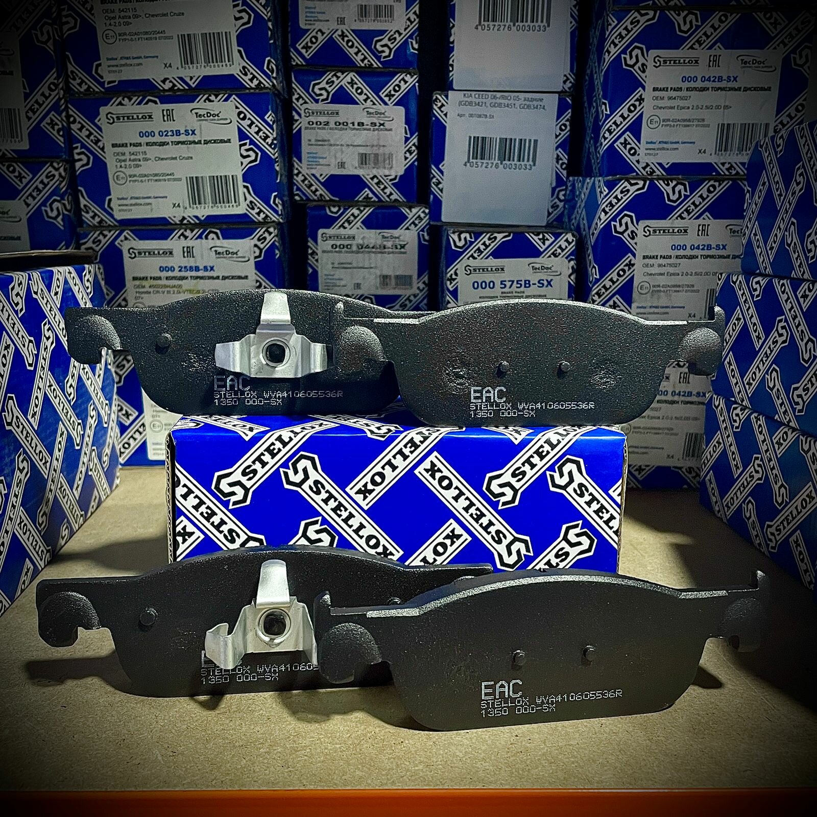 Колодки передние для LADA XRAY 2016-2024 / Колодки передние ИКС РЭЙ : 410605536R; 8660005291