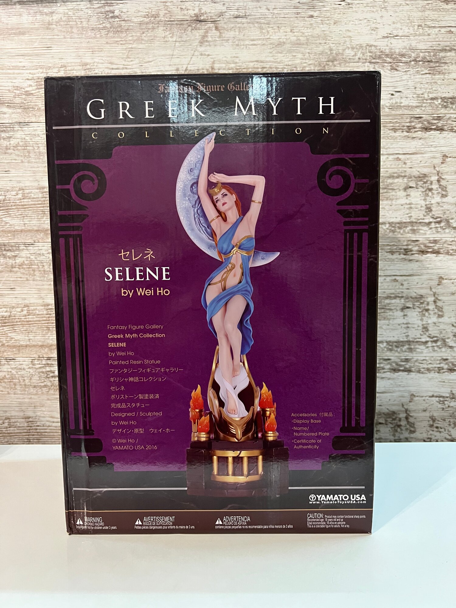 Фигурка Греческая богиня Селена, богиня луны, Greek Myth Collection Selene, 35 см , тираж 800 штук от Yamato Toys USA