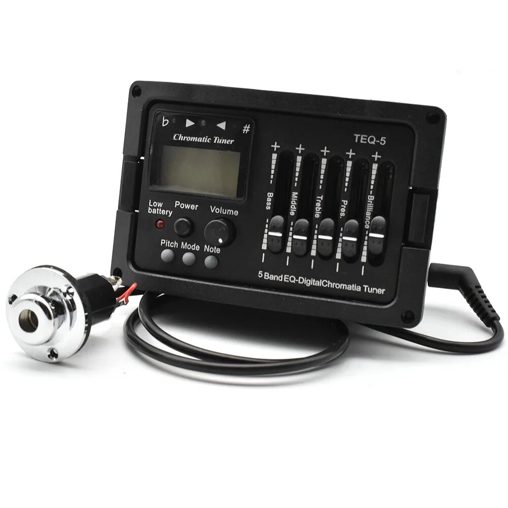 IFUNPLAY TEQ-5 5-полосный предусилитель для акустической гитары with endpin cover