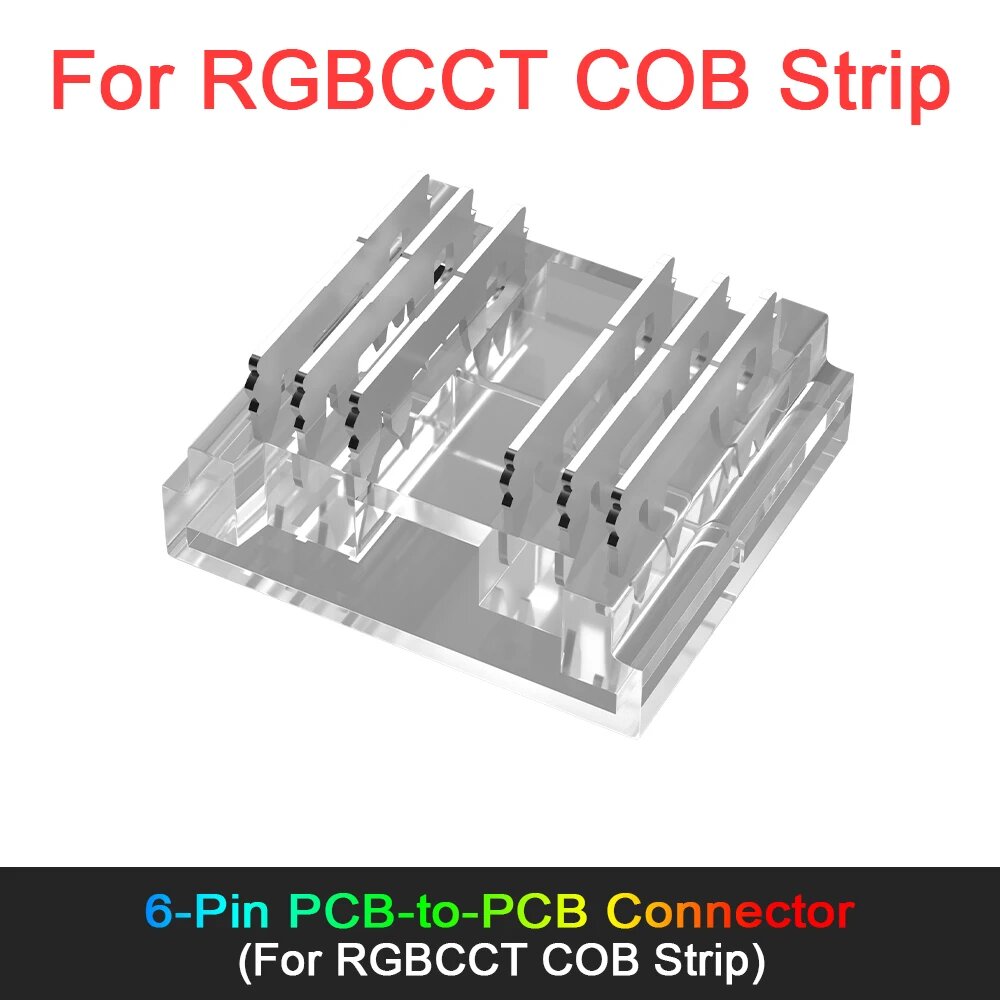 Разъемы для светодиодной ленты teopek COB LED Strip Connector 5 шт. RGBCCT