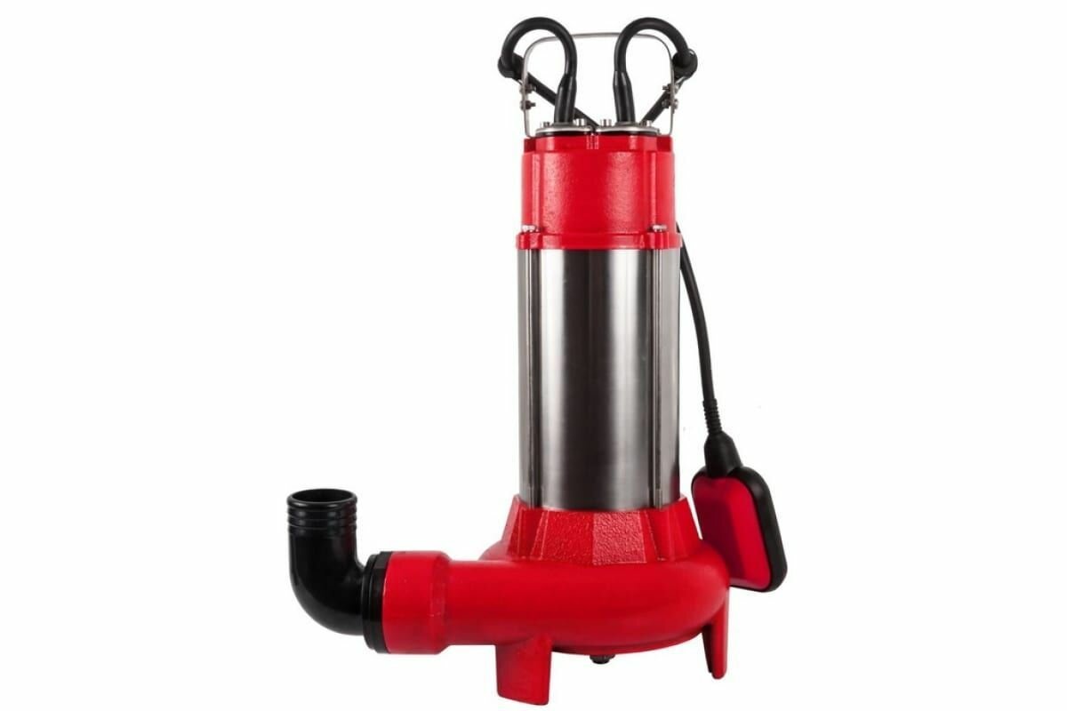 Насос фекальный QUATTRO ELEMENTI Sewage 1100F Ci-Cut (1100 Вт, 20000 л/ч, грязевой, 13 м, 21 кг, чугун)