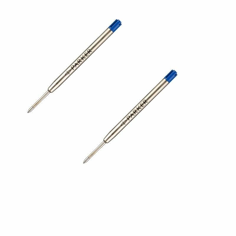 Parker Стержень шариковый Quink Flow, 98 мм, синий, 2 уп