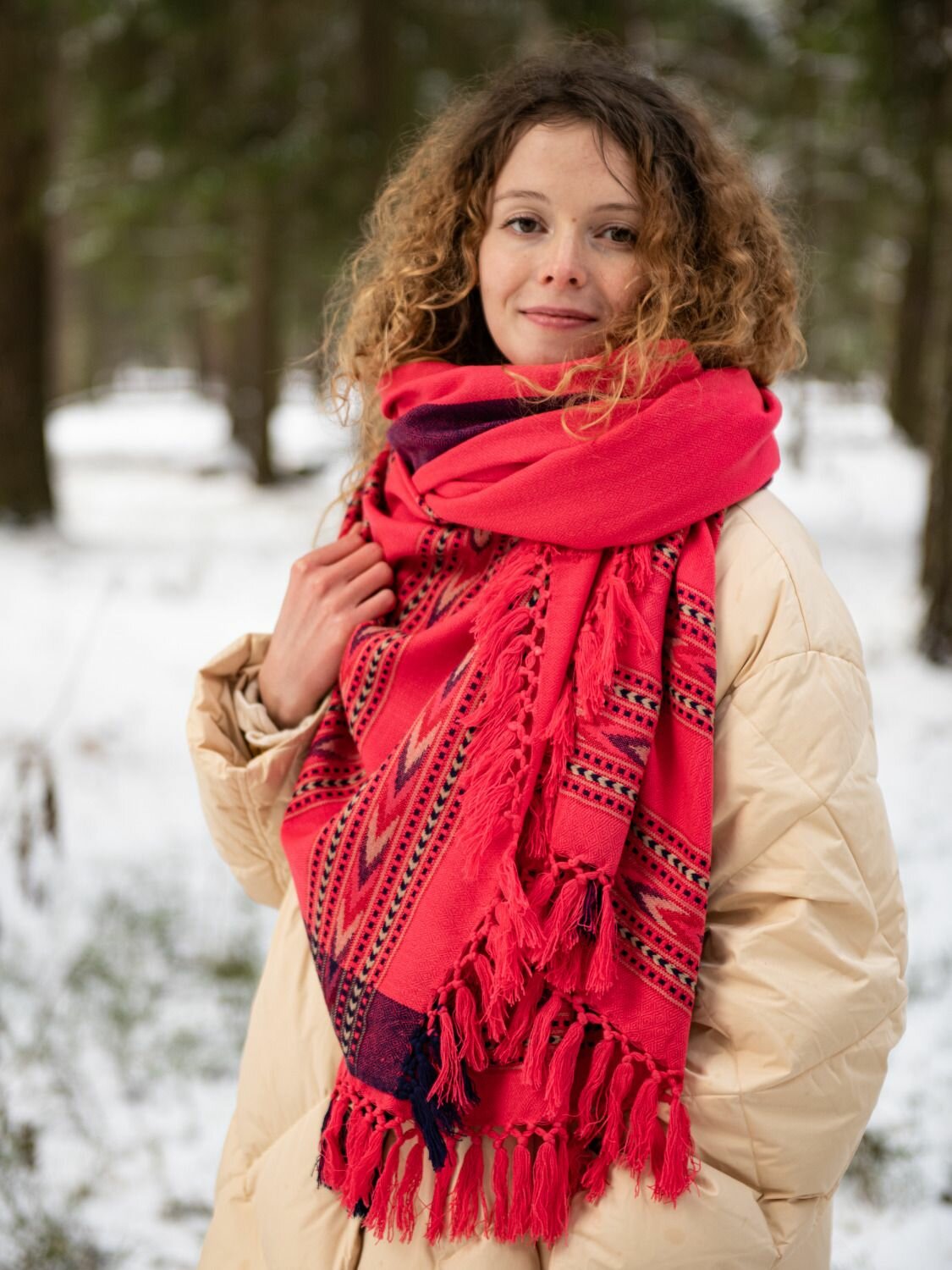 Шаль Базовая коллекция для женщин