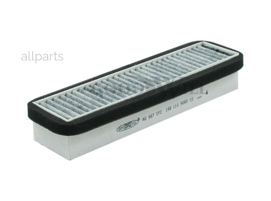GOODWILL AG 667 CFC Фильтр салона угольный GAZEL, SOBOL GOODWILL AG 667 CFC