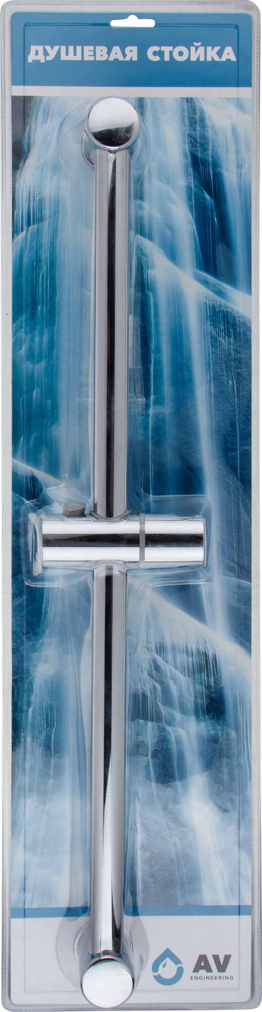 Душевая штанга AV ENGINEERING вертикальная хромированная (AVSSS-055)