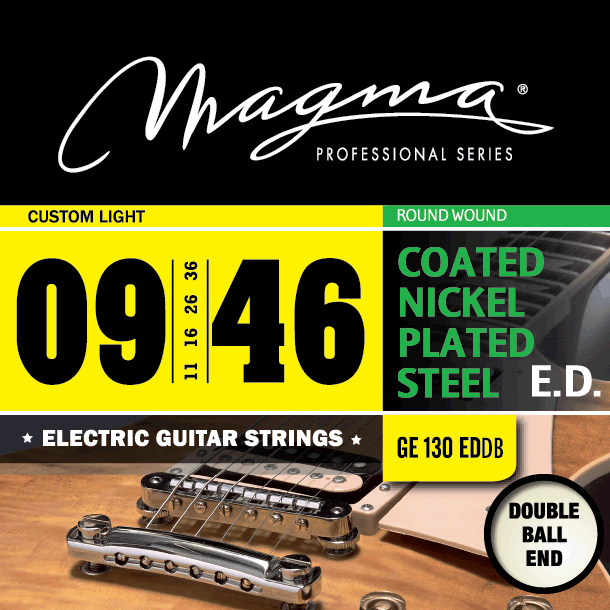 Струны для электрогитары Magma Strings Double Ball End GE130EDDB 9-46