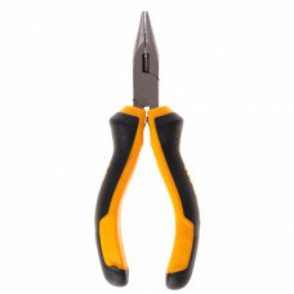 Длинногубцы INGCO HMLNP08115, CrV, режущие кромки, двухкомпонентные рукоятки