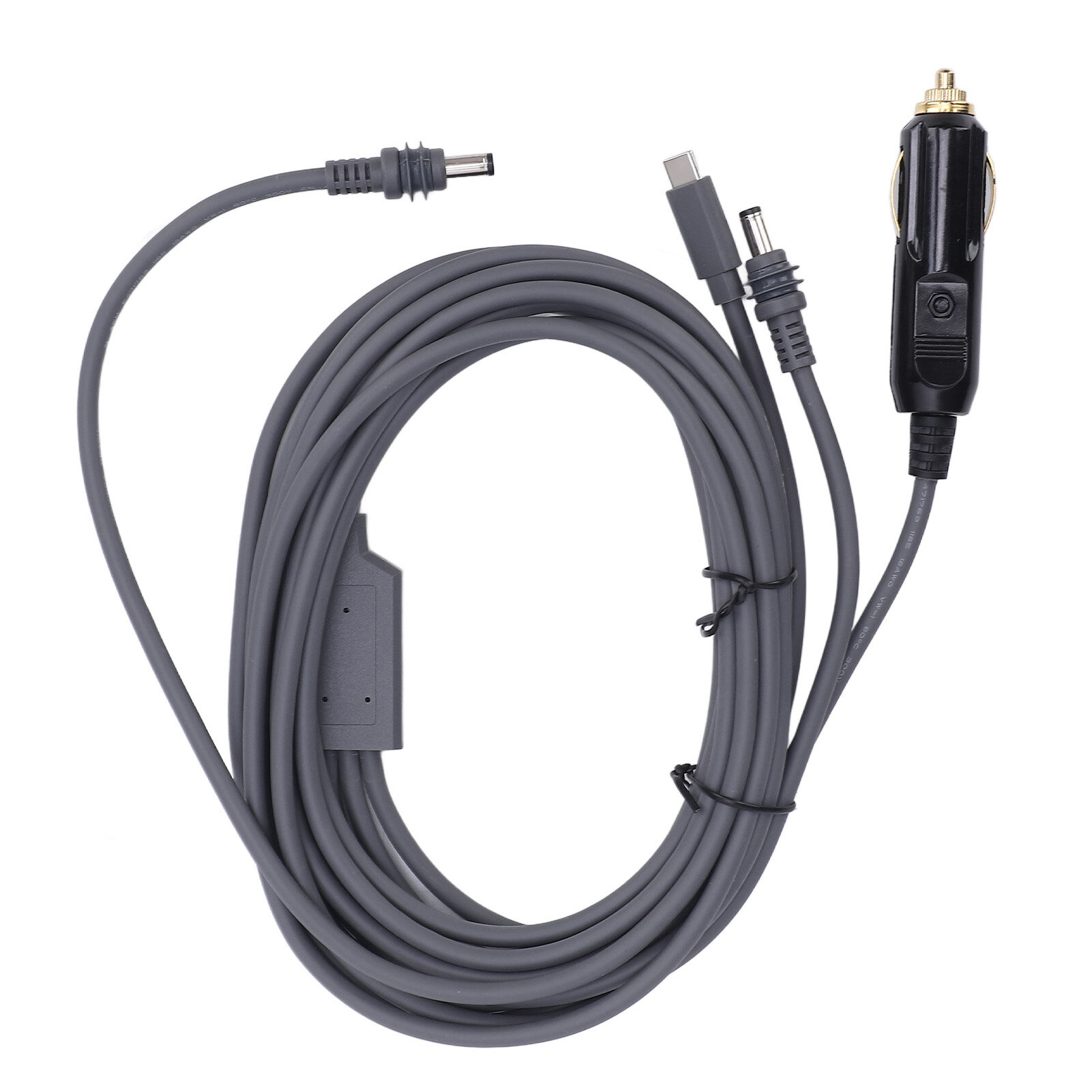 Кабель питания для спутниковой антенны, 16ft, 18AWG, 12-24В, водонепроницаемый, для RV, авто