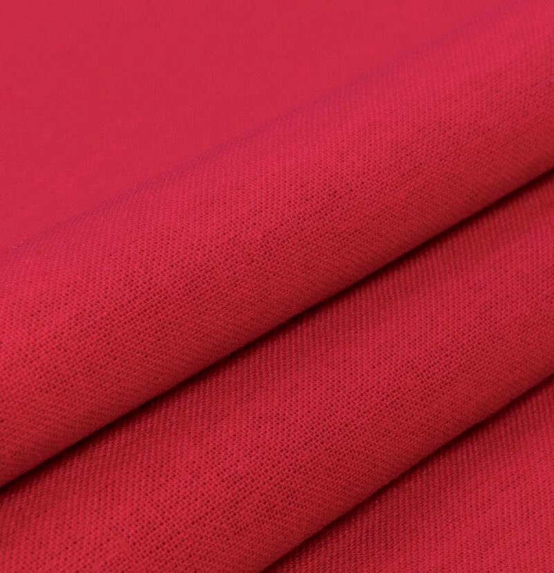 Бязь ГОСТ красная (032), ширина 150 см, 100% хлопок, пл. 142 г/м2