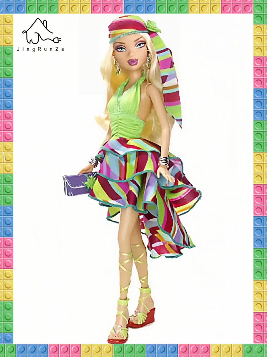 Барби Barbie Project Runway My Scene Дизайнер кукол Ник Верреос Коллекция платьев NRFB