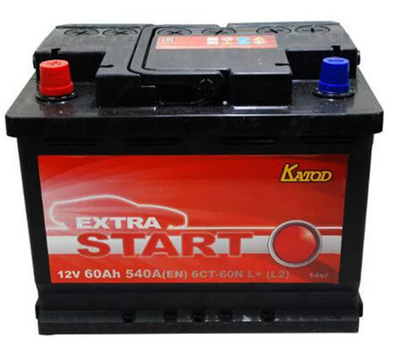 Extra Start 6СТ-60 прям. 242x175x190