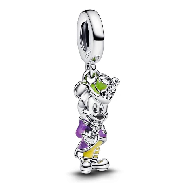 Новый кулон Disney с изображением Микки Мауса, Чаббита, Чжу, Минни Маус, Дональда Дака и принцессы. Изысканный подарок для девушки. Шикарное ювелирное украшение.