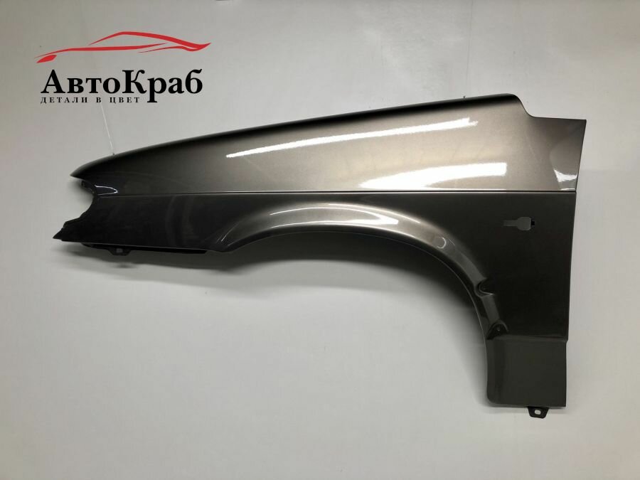 Крыло переднее левое металлическое в цвет для ВАЗ 2113 2114 2115, 790 - кориандр, коричневый