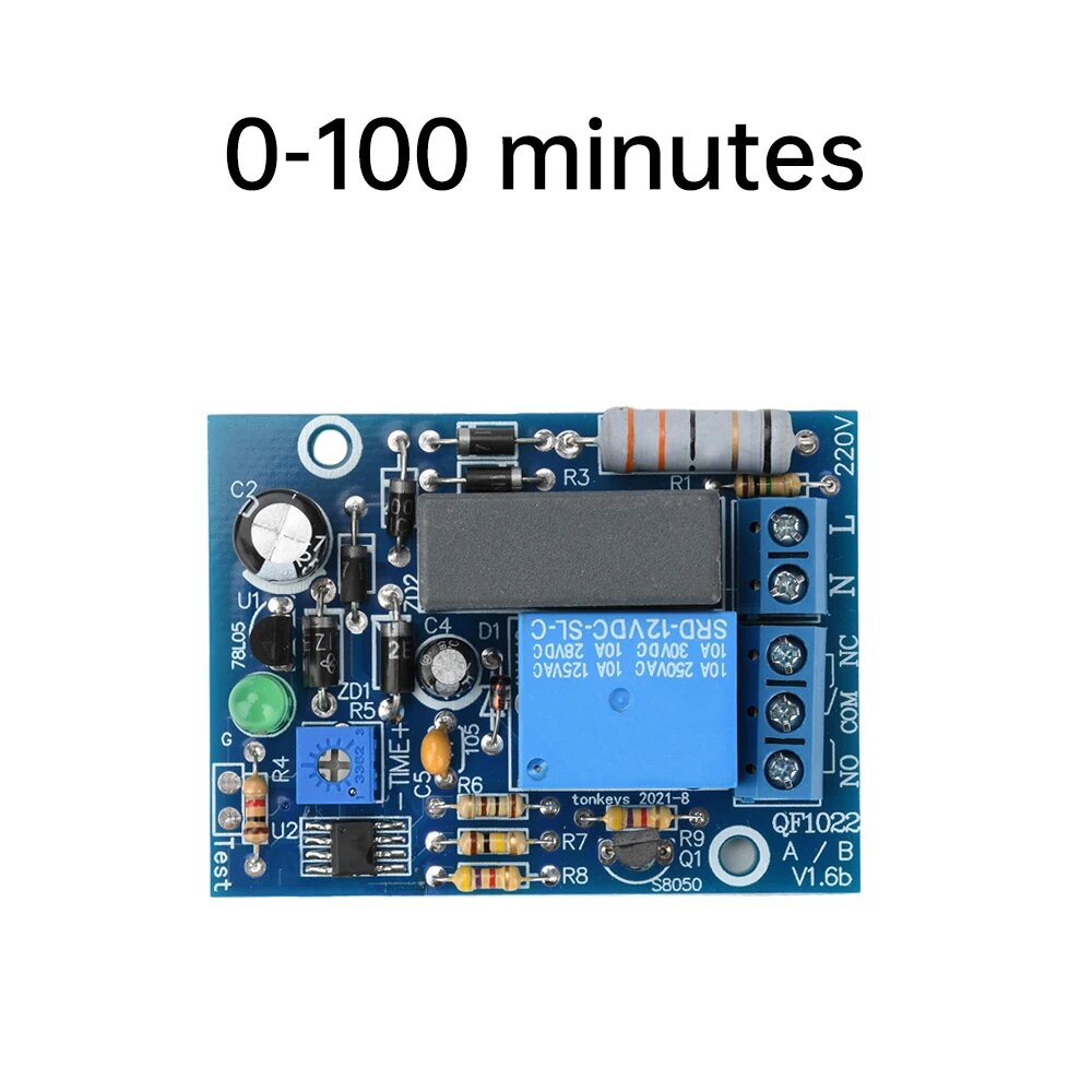Реле таймера Aideepen Timer Relay Delay Switch 220В 0-100 minutes