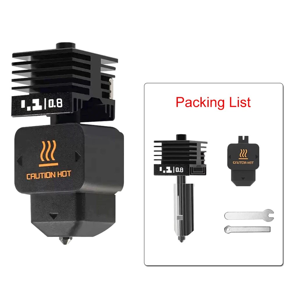 Hotend 0.8 мм CUBMAG для Bambu Lab H2D
