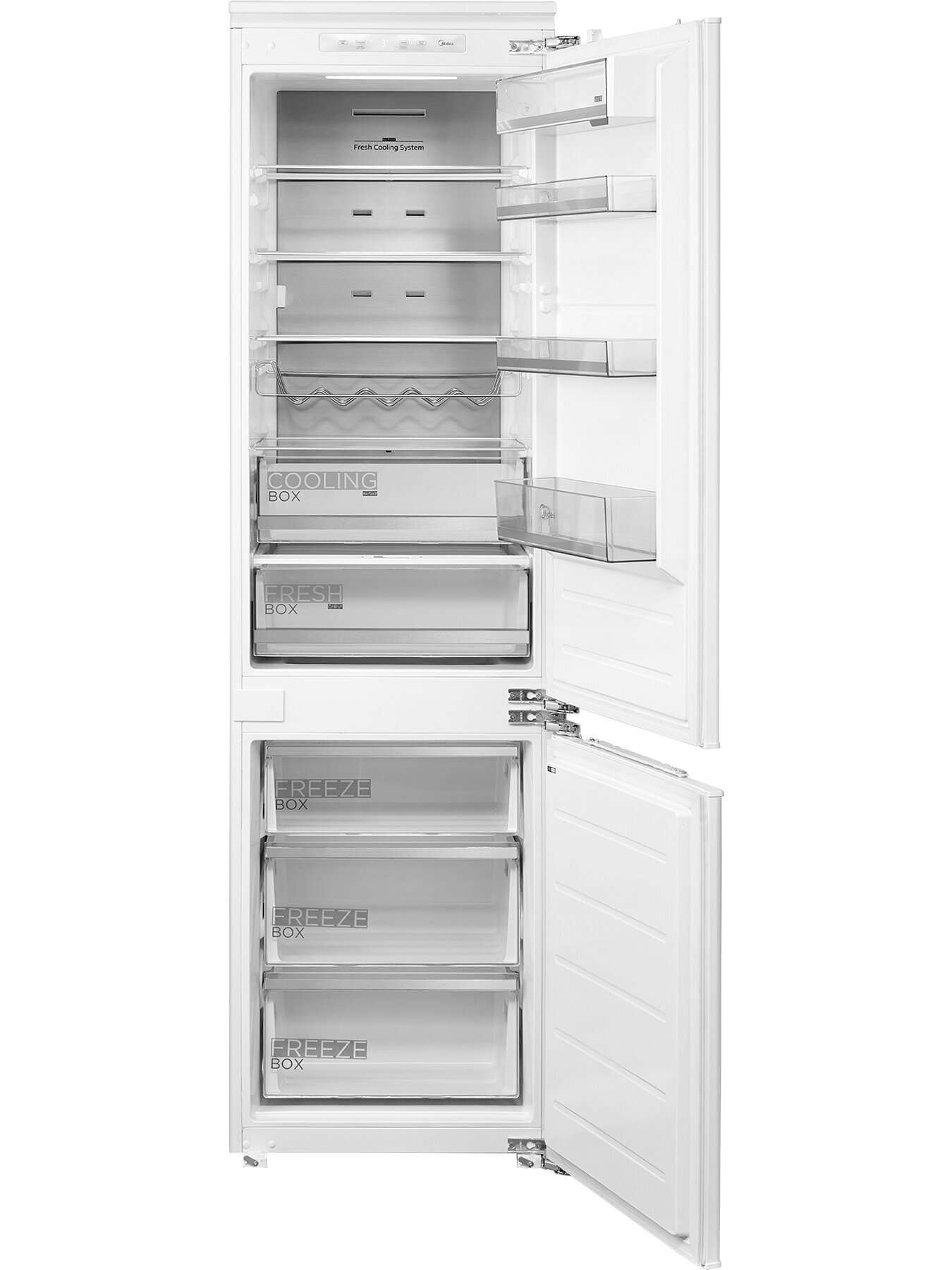 Встраиваемый холодильник MIDEA MDRE416FGE01M, официальная гарантия