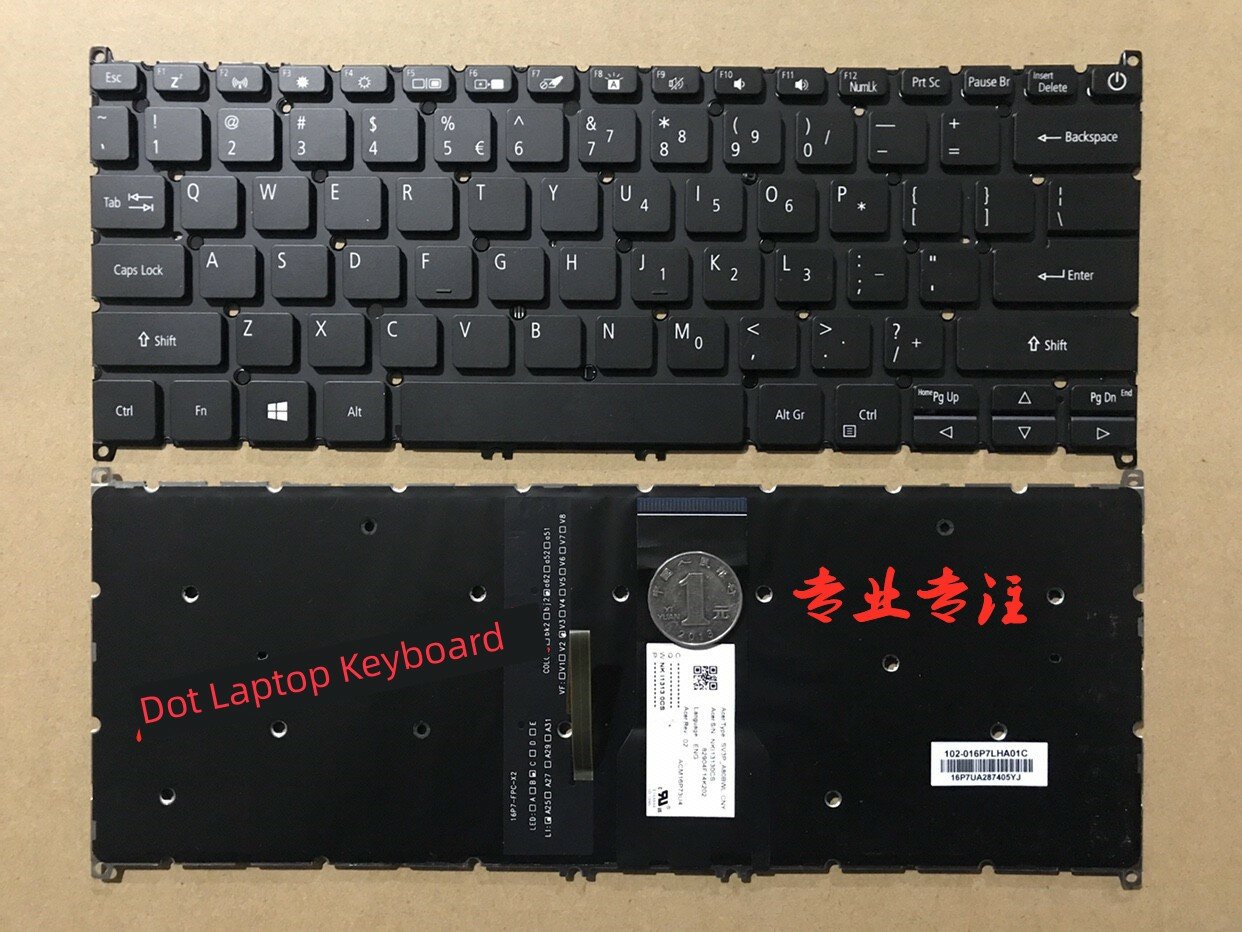 Подходит для ACER Acer new hummingbird ink dance EX214-52 A514-54G N20C4 S40-53, замена клавиатуры Нет_Клавиатура с