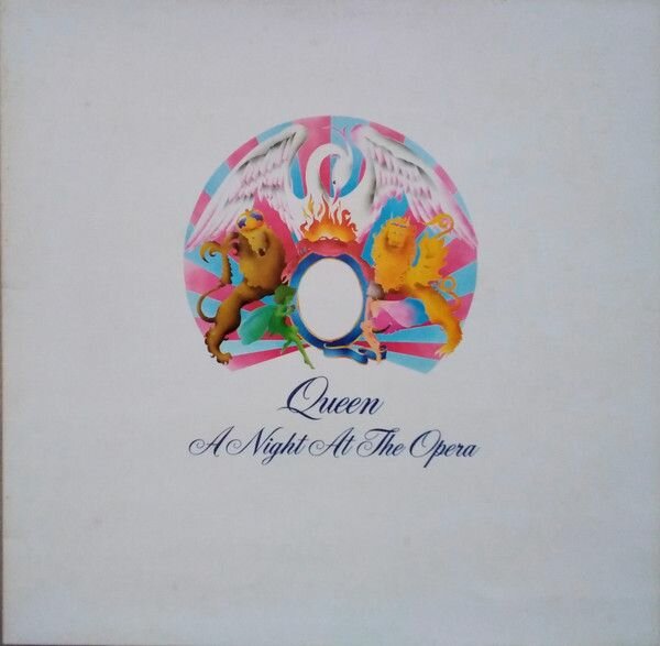 Виниловая пластинка Queen - A Night At The Opera (коллекционный, редкий экземпляр UK 1975 1 press) nm mint-