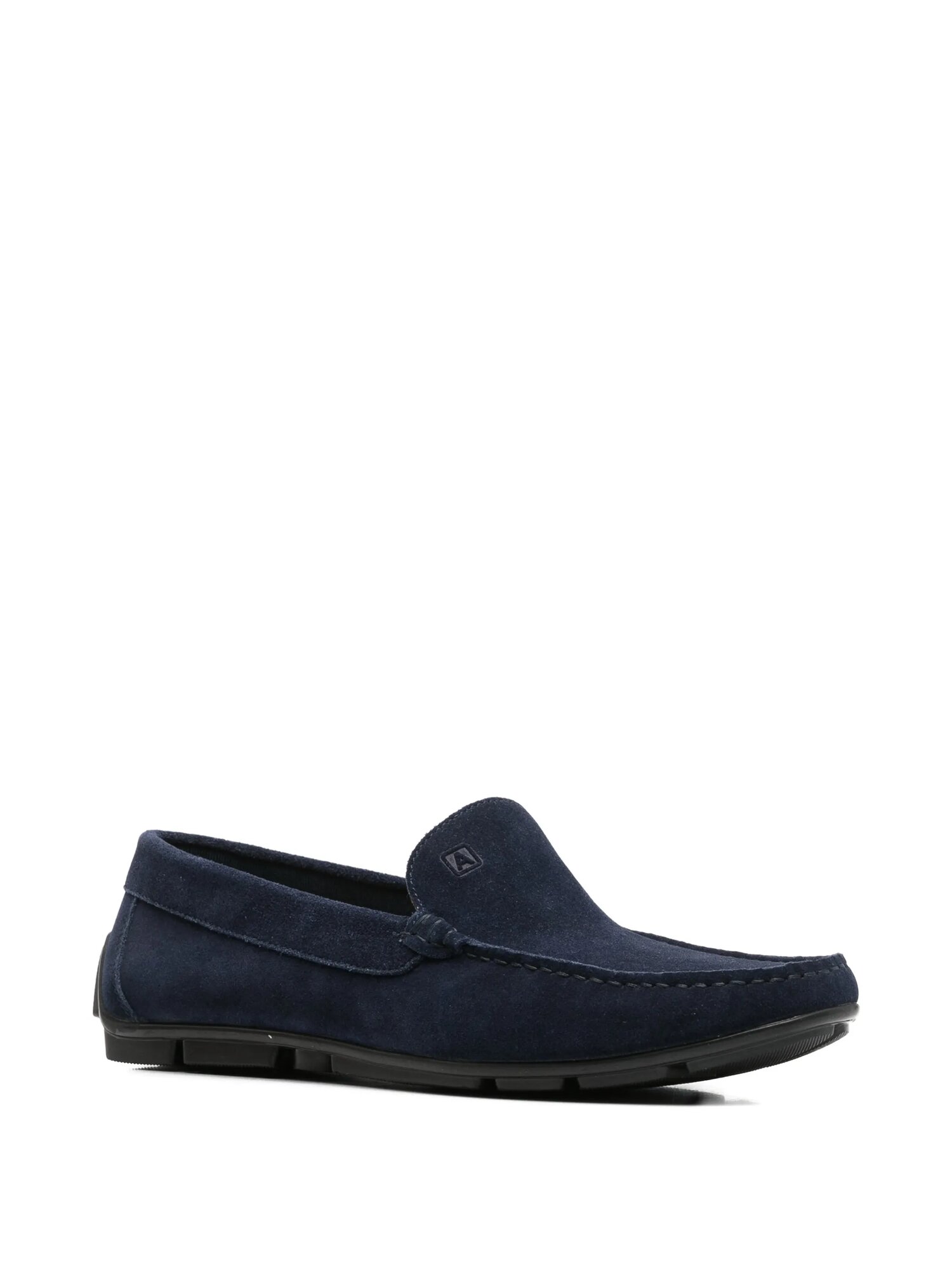 Лоферы Alberto Gozzi Leather loafers, размер 42, blue — фото 1