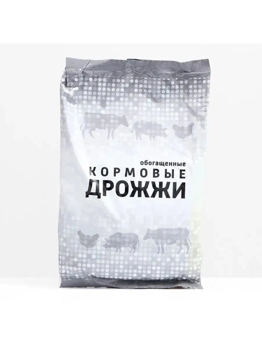 Дрожжи кормовые для кур и других животных, 1 кг, 1 шт.