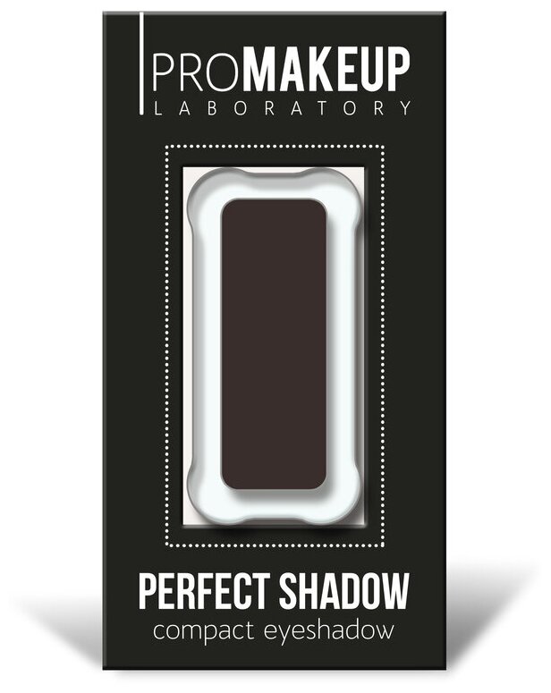 PROMAKEUP laboratory Тени для век компактные "PERFECT SHADOW", 4.3 г, 18 красно-коричневый / сатиновый