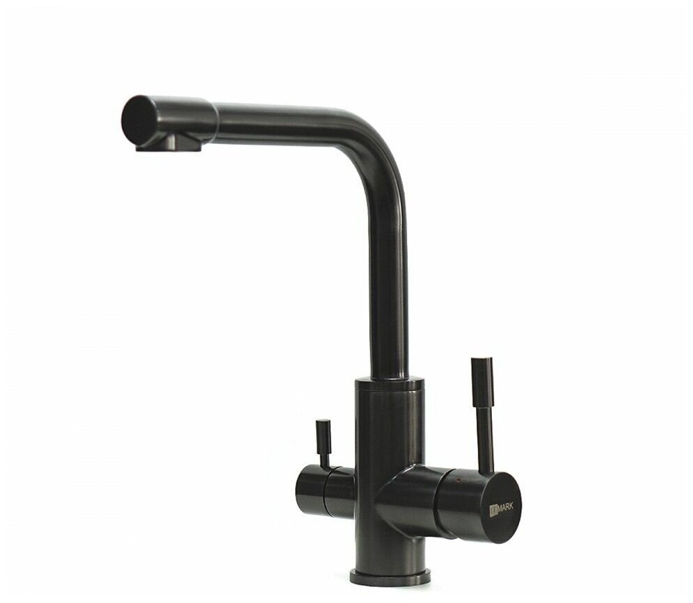 Смеситель для кухни с подключением к фильтру с питьевой водой Lemark LM5061BLN