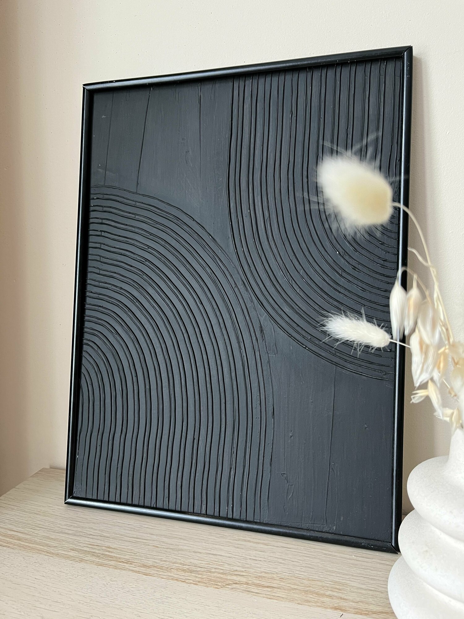 Картина на стену рельефная DECORMARKT Две арки №3, 50х70 см, ручная работа