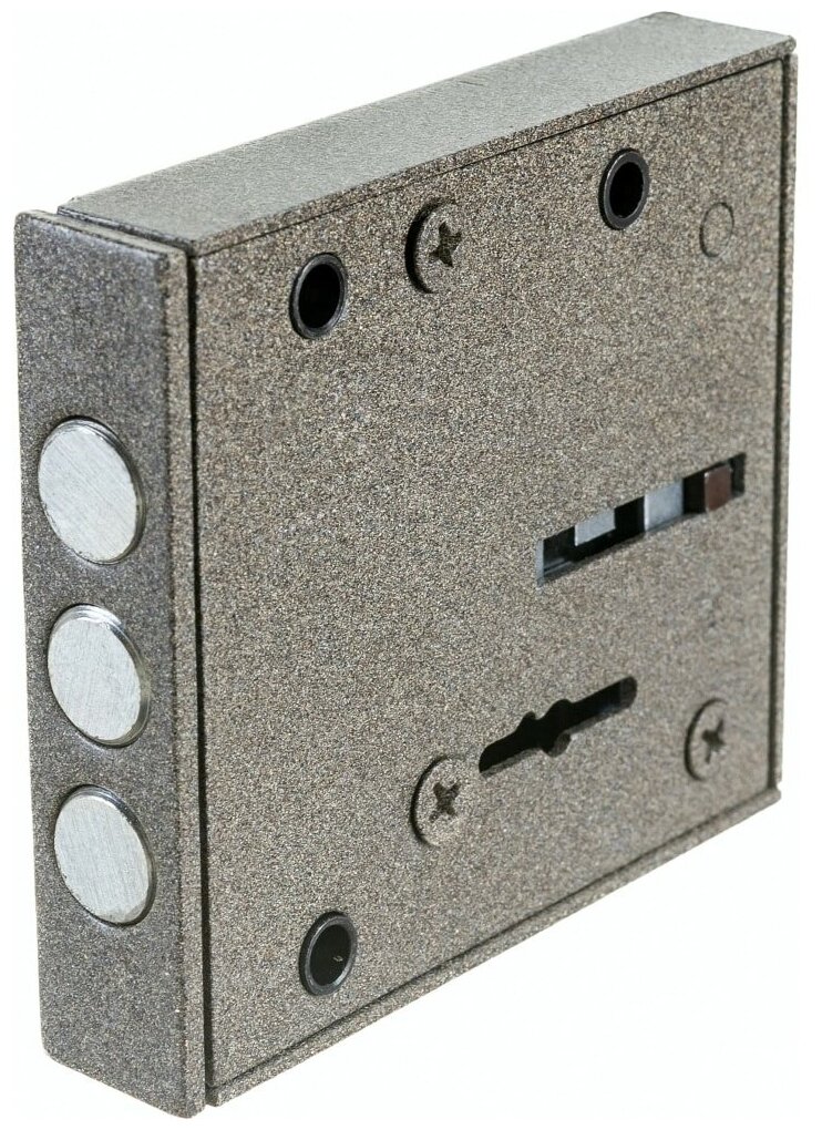 Накладной замок герион БЛОК-2М никел. ключ 9873