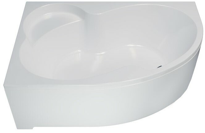 Акриловая ванна Triton Мари правая 170x110 с каркасом, асимметричная, белая