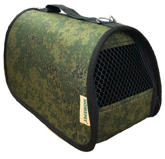 Сумка-переноска Homepet Пиксели №2 39х25х26 см