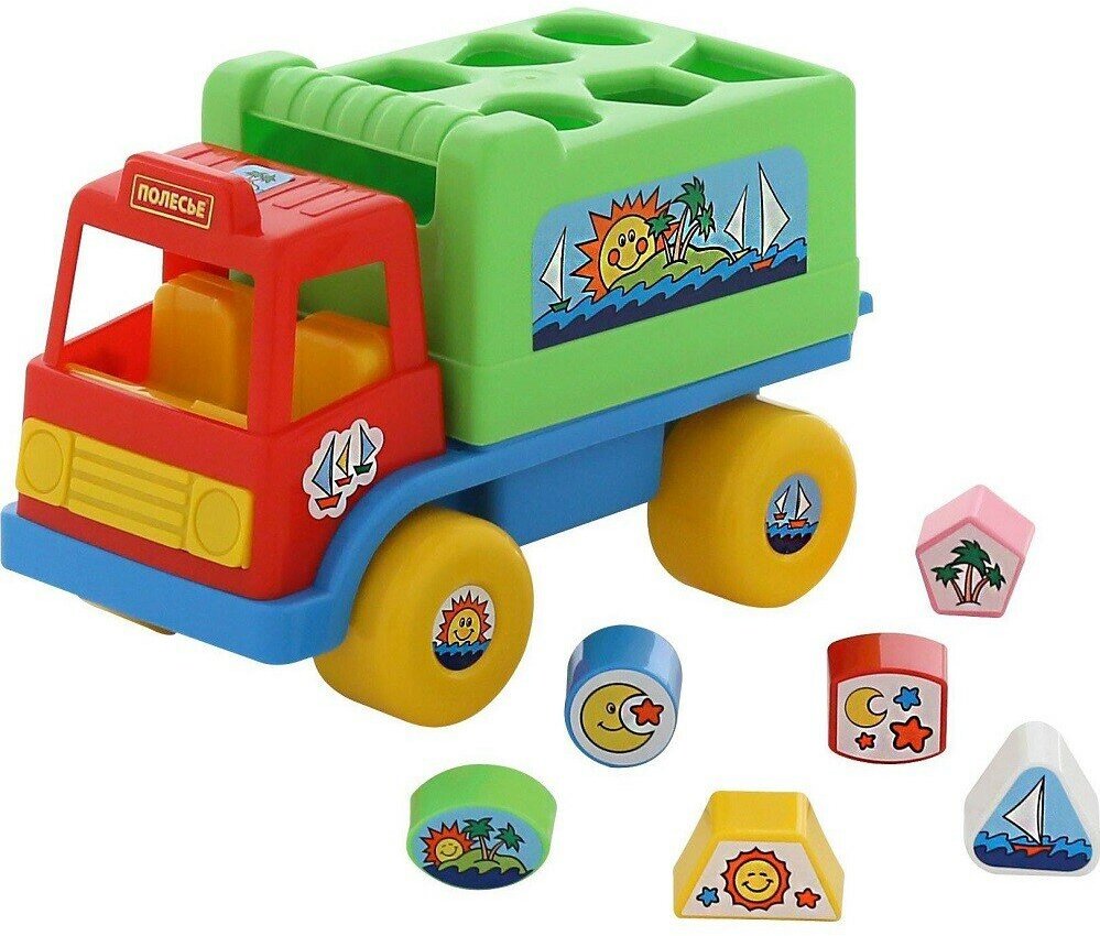 Полесье Грузовик-сортер Забава 6370 с 1,5 лет