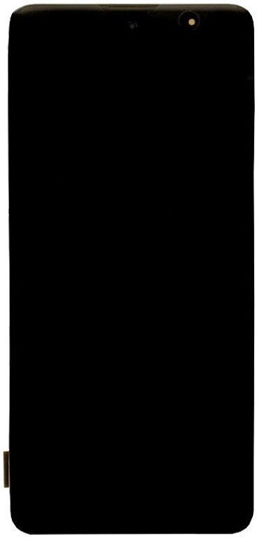 Дисплей для Samsung M317F Galaxy M31s модуль с рамкой и тачскрином (черный) OEM