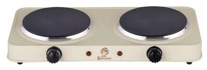 Электрическая Настольная плита василиса ВА-903, бежевый