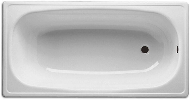 Стальная ванна BLB Europa 120х70 на ножках