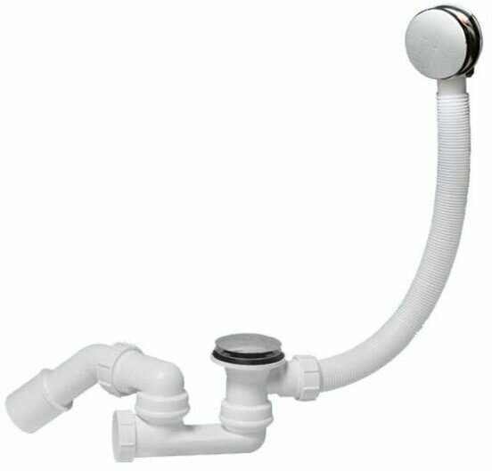 Слив-перелив для ванны McAlpine автомат 500 мм (MRB8CB)