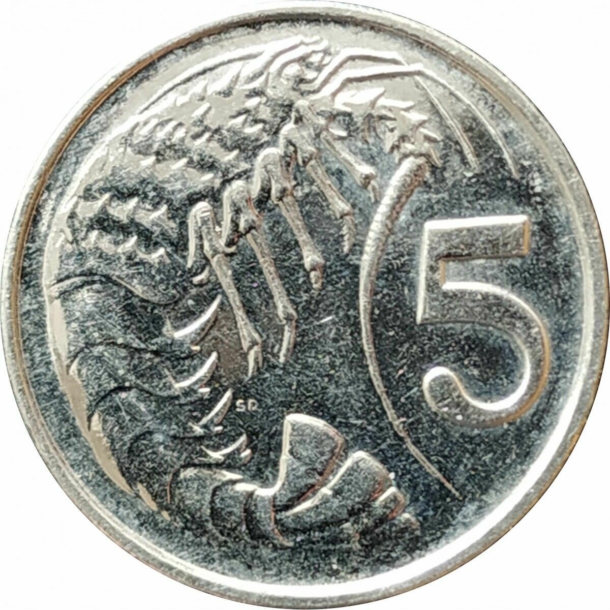 5 центов 2013 Каймановы острова из оборота