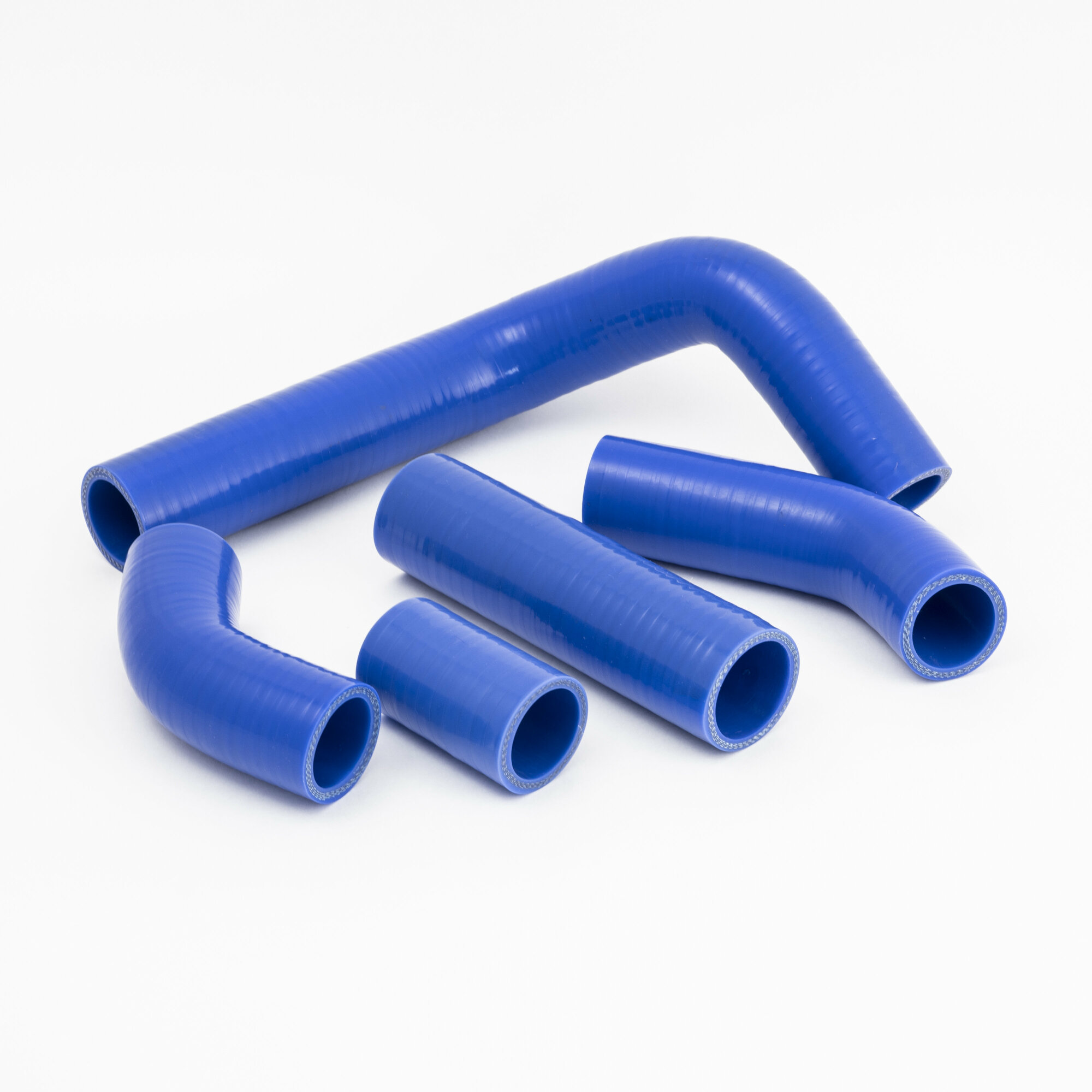 ГАЗель 3302 дв. 402 силиконовые патрубки радиатора (к-т 5 шт.)