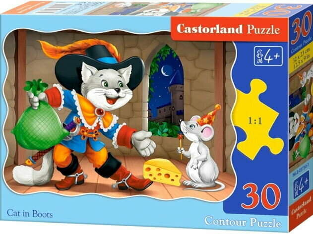 Пазл-midi "Кот в сапогах" 30 элементов