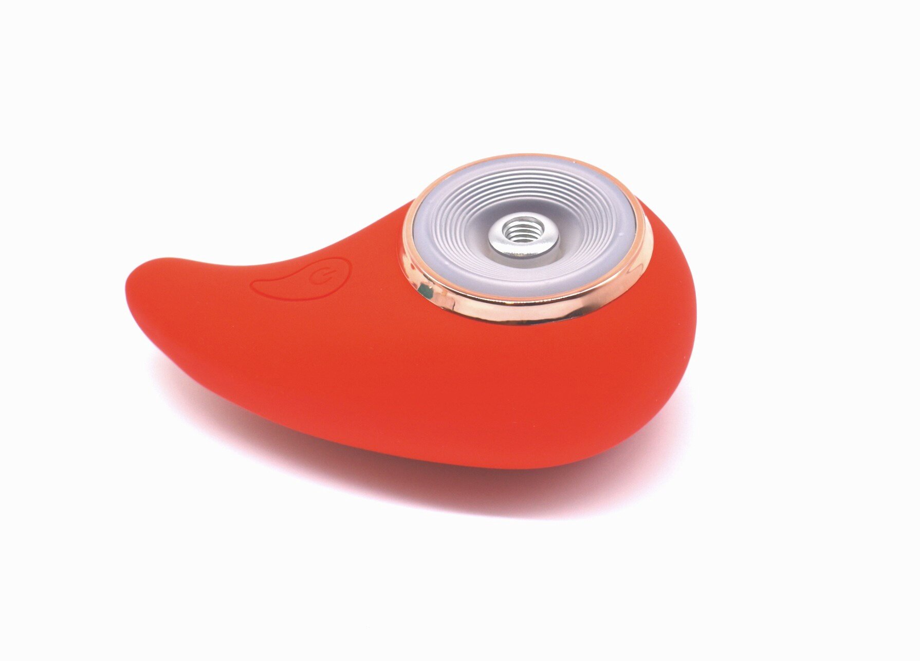 Массажер акустический точечный для тела и головы с тремя режимами, красный