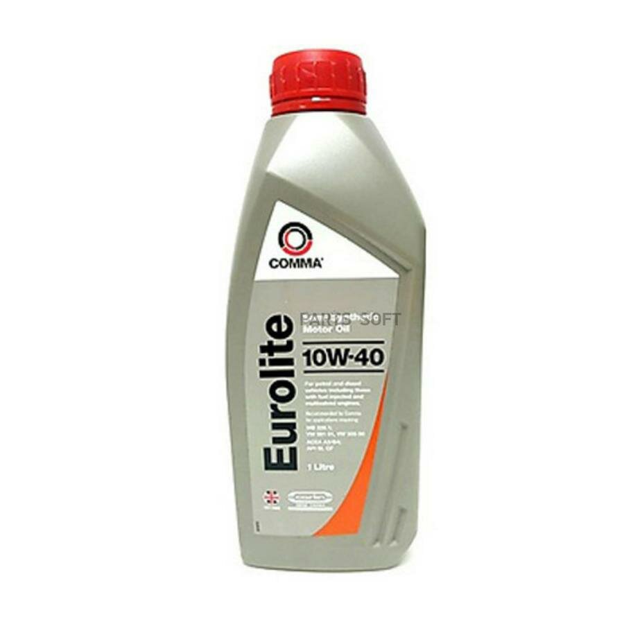 Eurolite 10w-40 масло моторное полусинтетика 1л Comma EUL1L